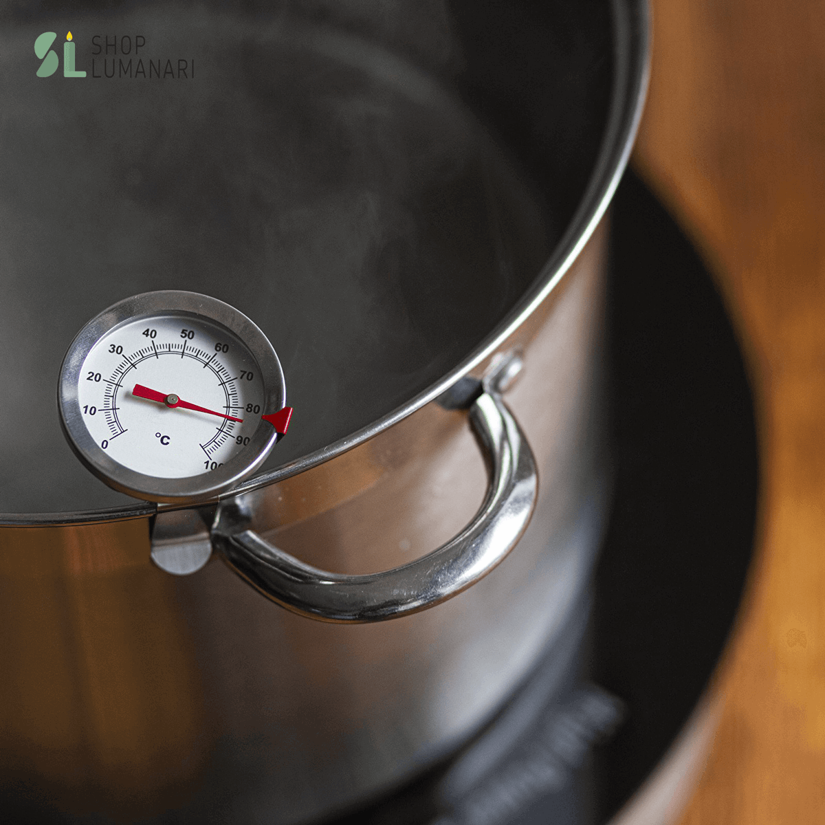 Round thermometer for soy wax – shoplumanari.ro